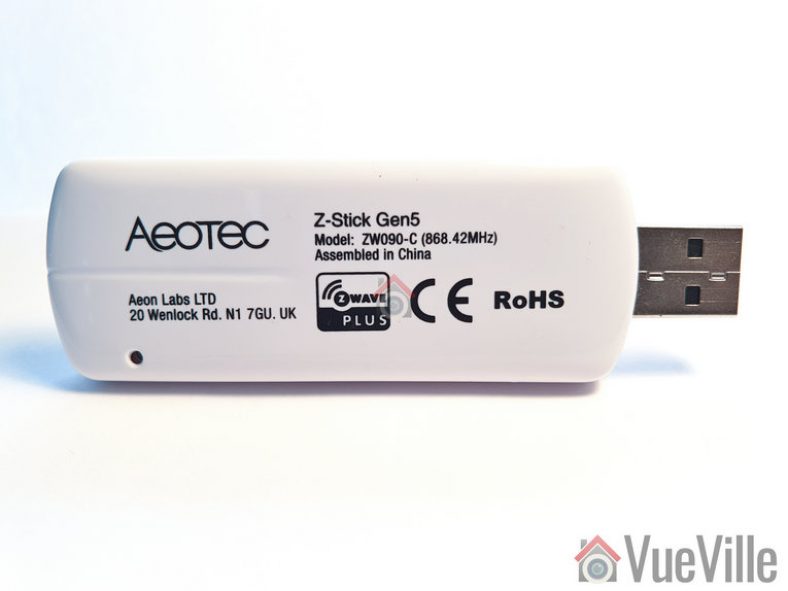 Review: Aeotec Z-Stick Gen5 Z-Wave USB Controller (ZW090) - VueVille