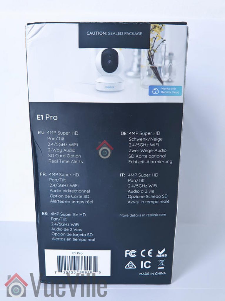 Review: Reolink E1 Pro 4MP Wireless Indoor Pan-Tilt Security Camera ...
